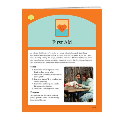 Senior First Aid Badge Requirements | Girl Scout Shop