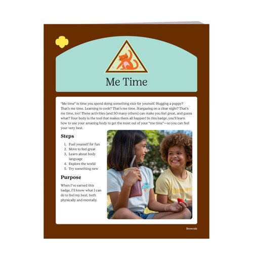 Brownie Me Time Badge Requirements | Girl Scout Shop