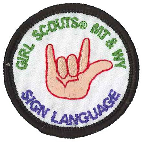 GSMW American Sign Language Badge | Girl Scout Shop