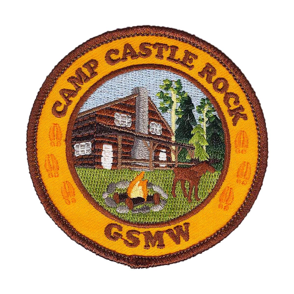 GSMW Camp Castle Rock Patch | Girl Scout Shop