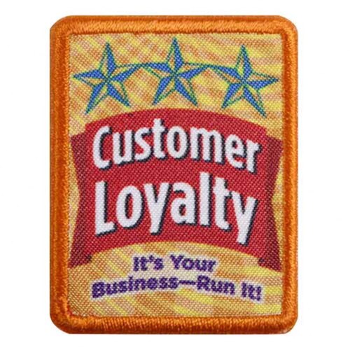 RETIRED SENIOR CUSTOMER LOYALTY BADGE | Girl Scout Shop