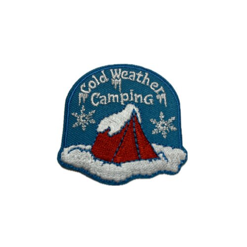 COLD WEATHER CAMPING FUN PATCH | Girl Scout Shop