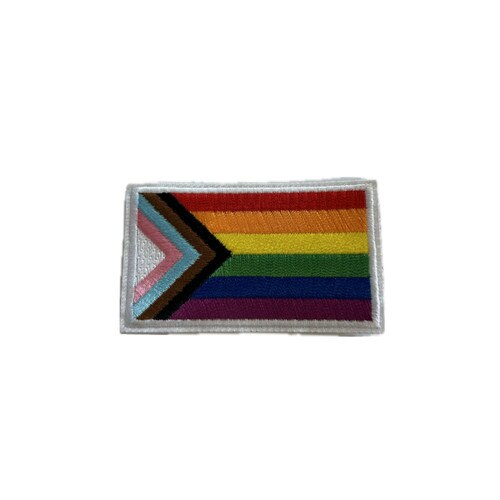 PRIDE FLAG WITH TRIANGLE FUN PATCH | Girl Scout Shop