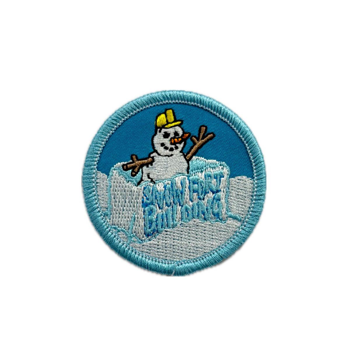 SNOW FORT BUILDING FUN PATCH | Girl Scout Shop