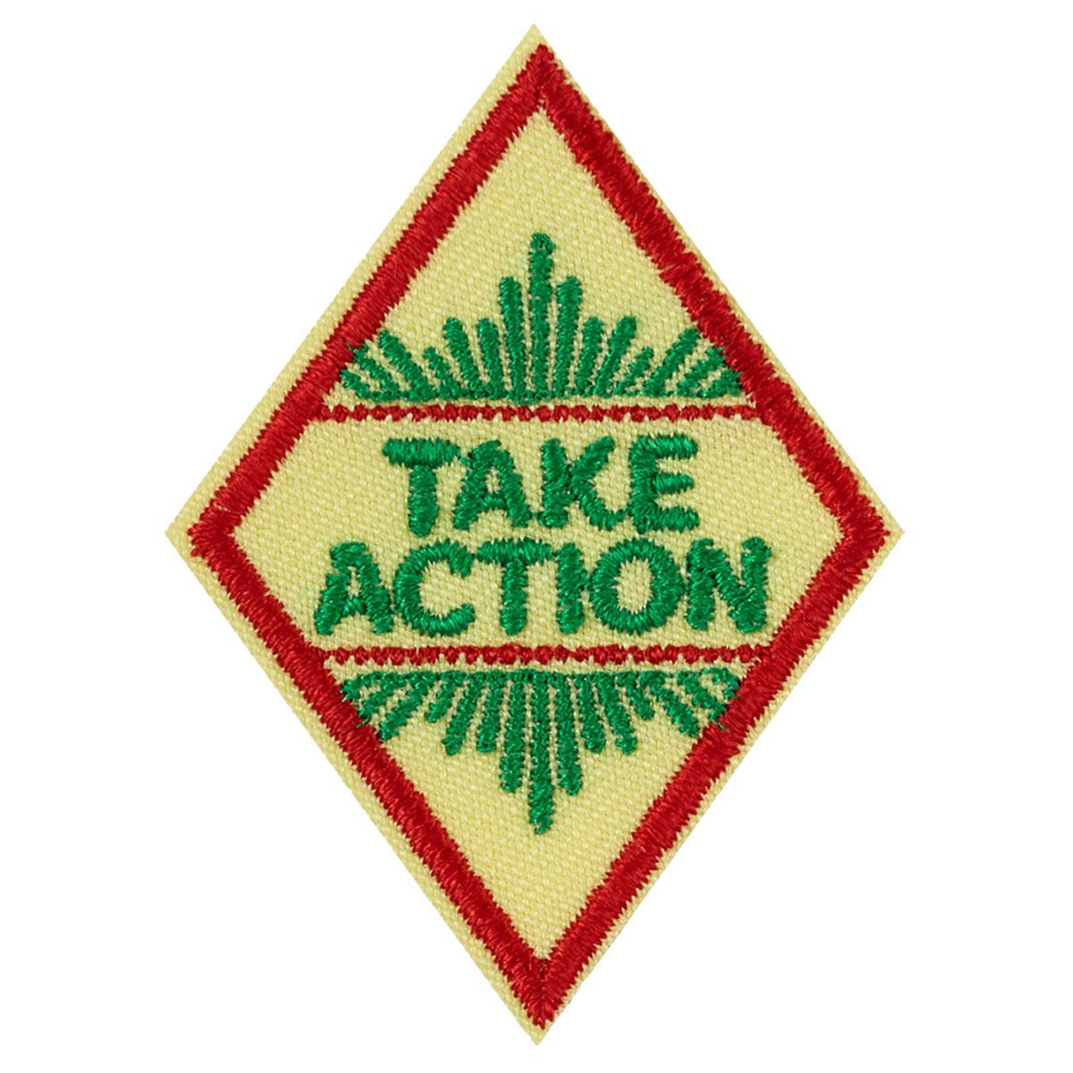 Cadette Take Action Award Badge | Girl Scout Shop