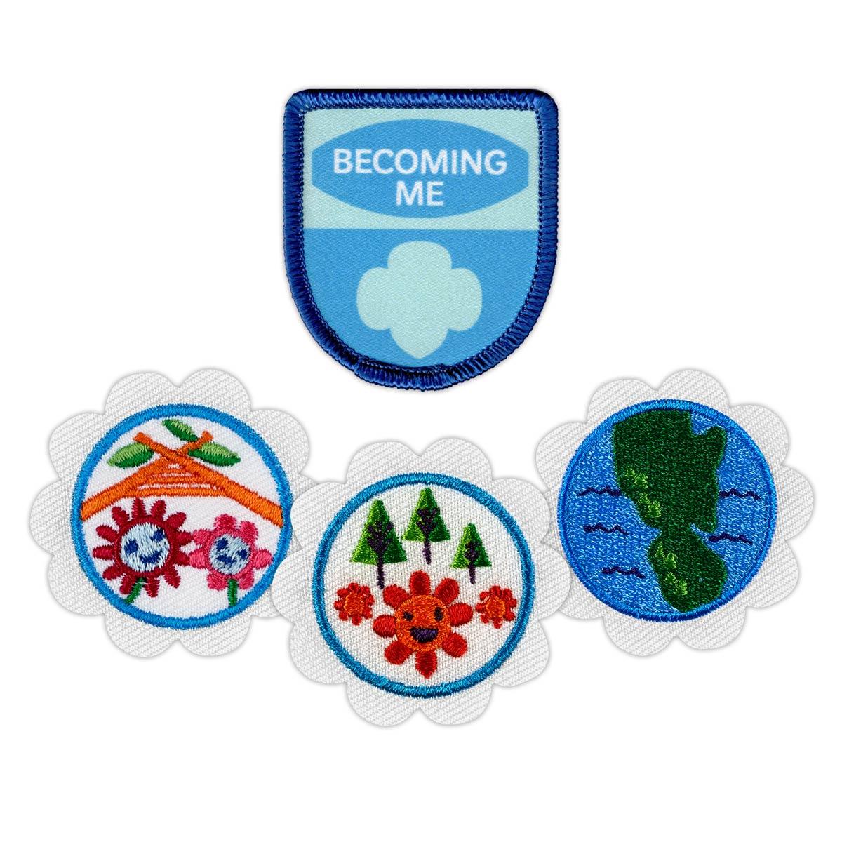 Collectibles & Art Current Girl Scout Daisy GOOD NEIGHBOR BADGE Western ...